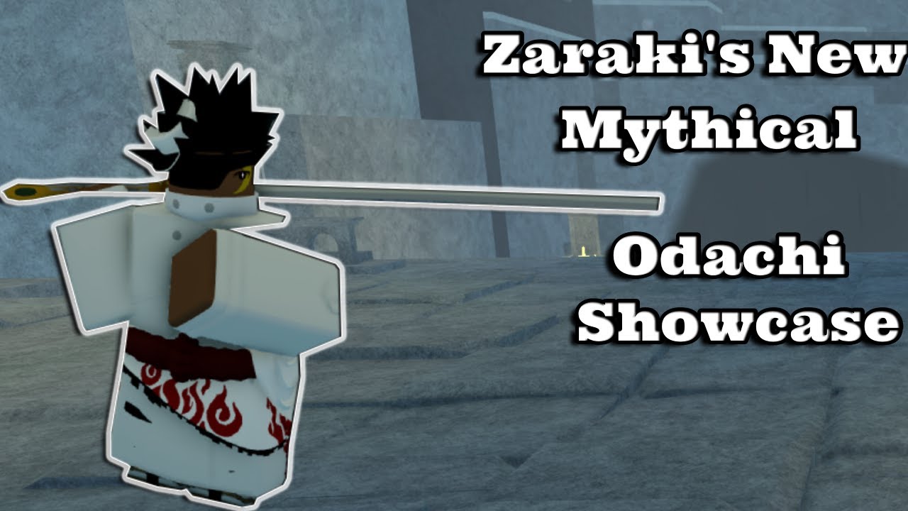 [Type Soul] Rolling & Showcasing New Mythical Zaraki's Sword Odachi ...