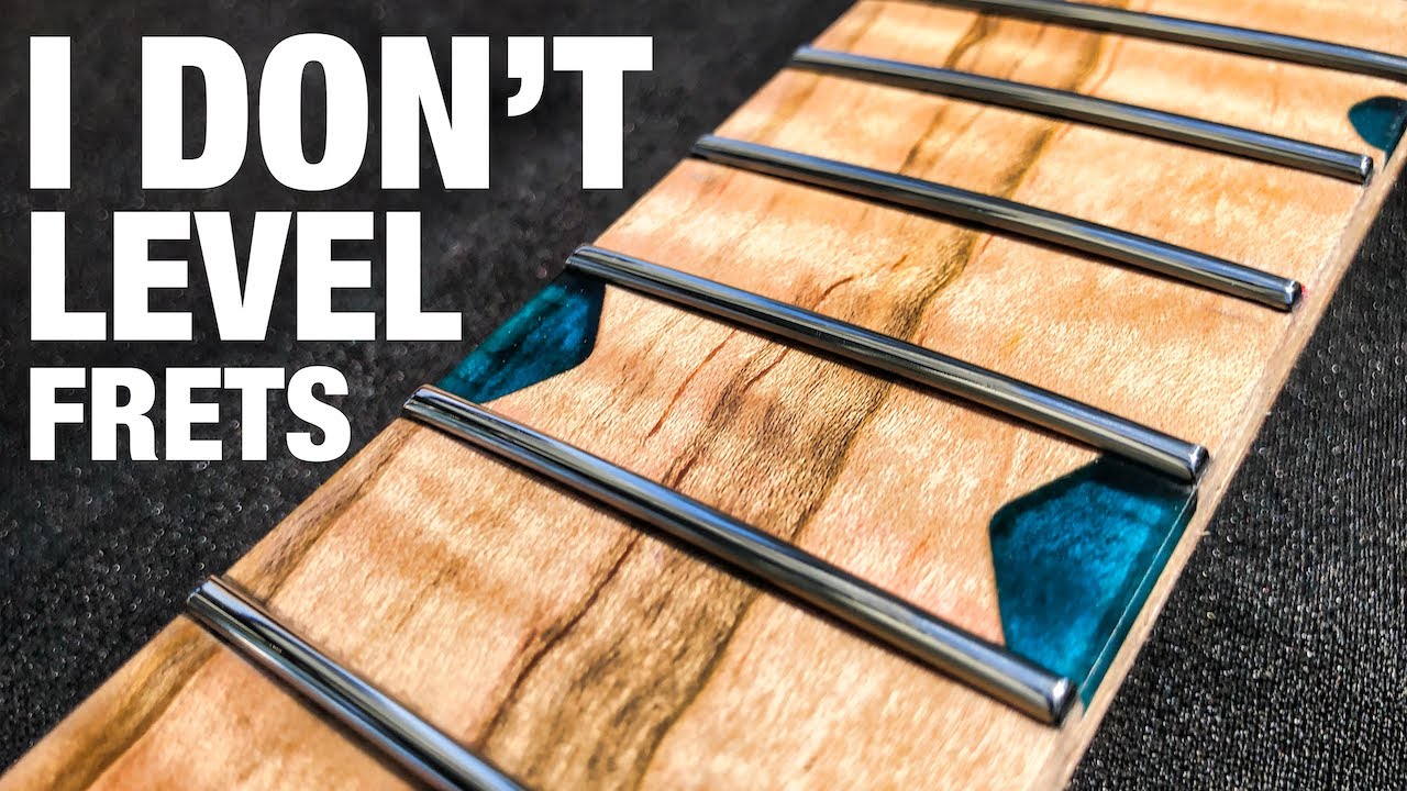 Data Driven Fret Leveling Process - YouTube