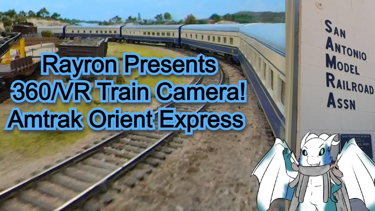 The 360/VR Camera Train: Trip 5 The Amtrak Orient Express - YouTube