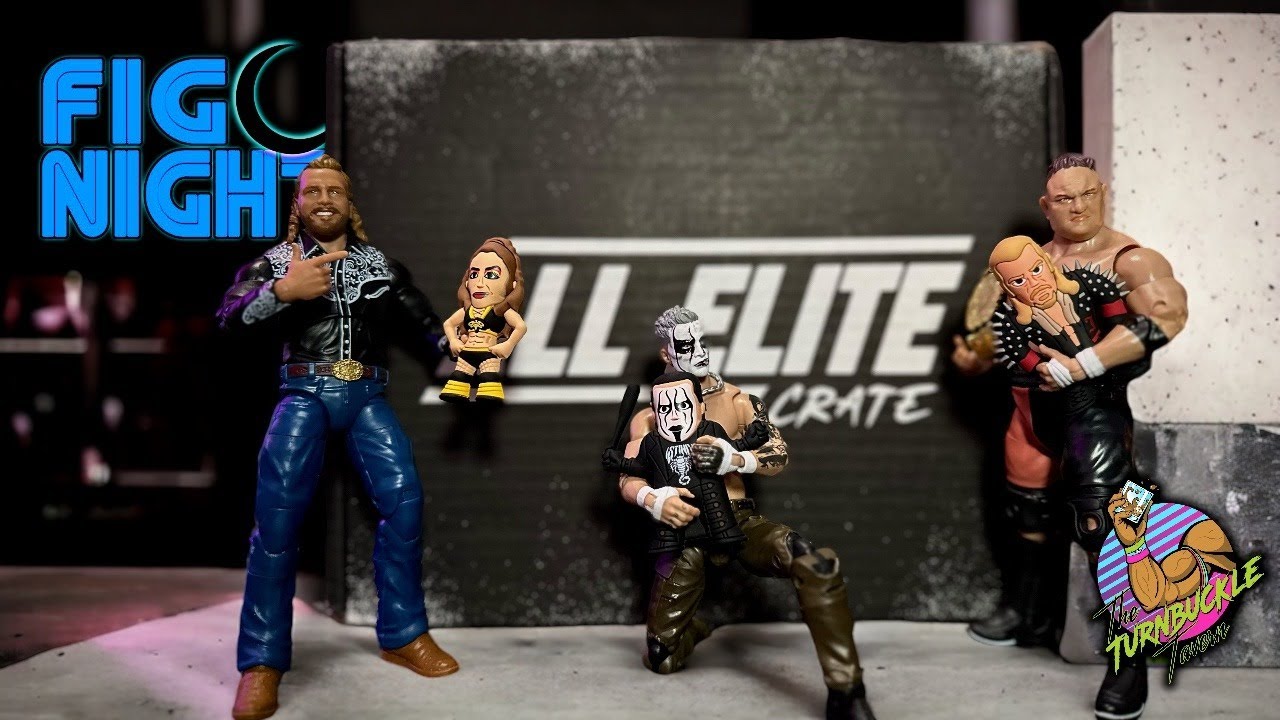AEW CRATE UNBOXING AND REVIEW, WWE & AEW FIGURE NEWS & MORE! - FIGNIGHT ...