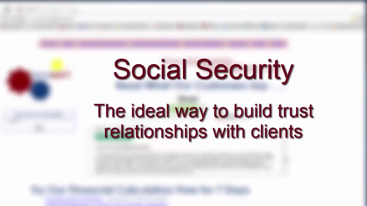 ImagiSOFT Social Security Software Overview - YouTube