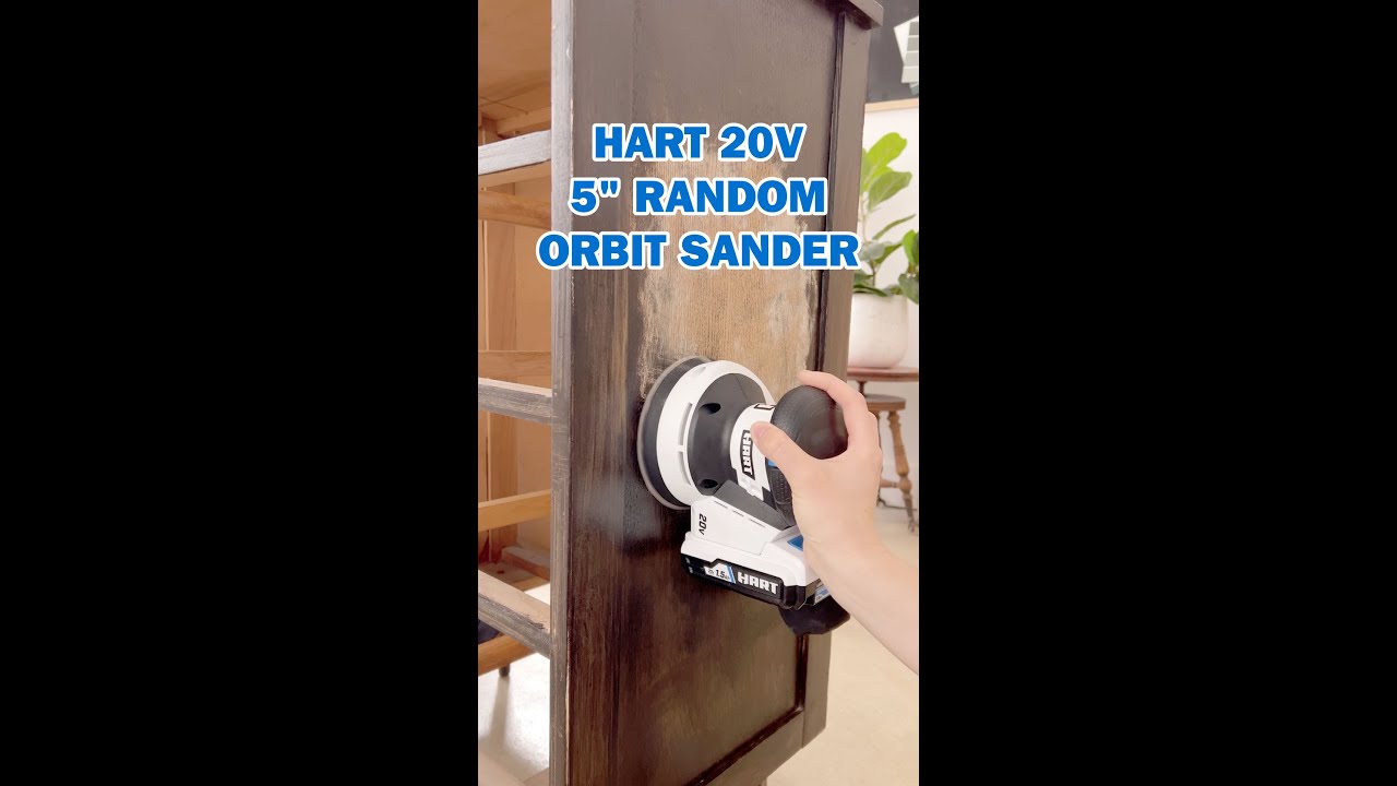 HART 20V Orbit Sander - YouTube