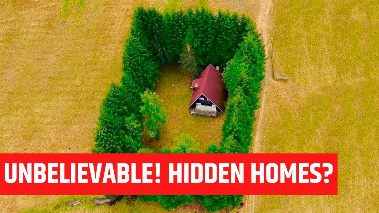 Unbelievable! These Hidden Homes you won't believe exist! Hidden Homes ...