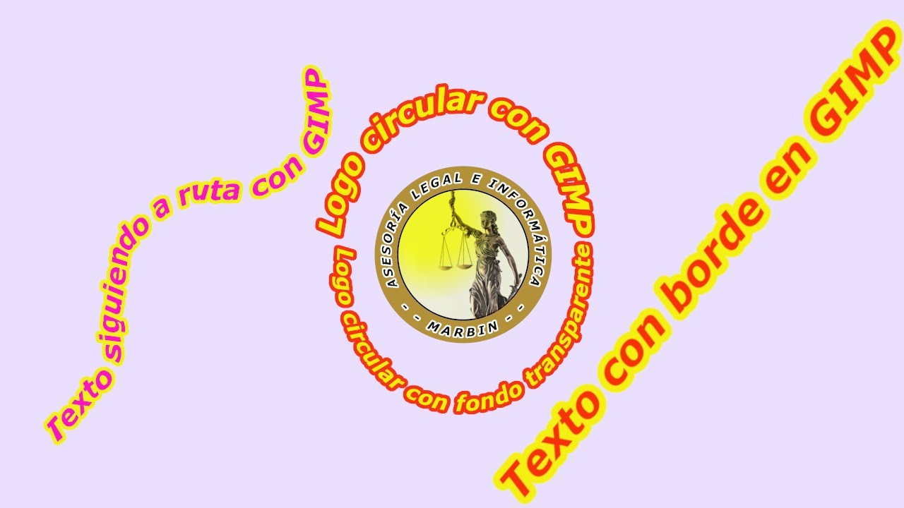 🧿🧿🧿 COMO HACER LOGO CIRCULAR, COMO PONER BORDE A LETRAS Y COMO HACER ...