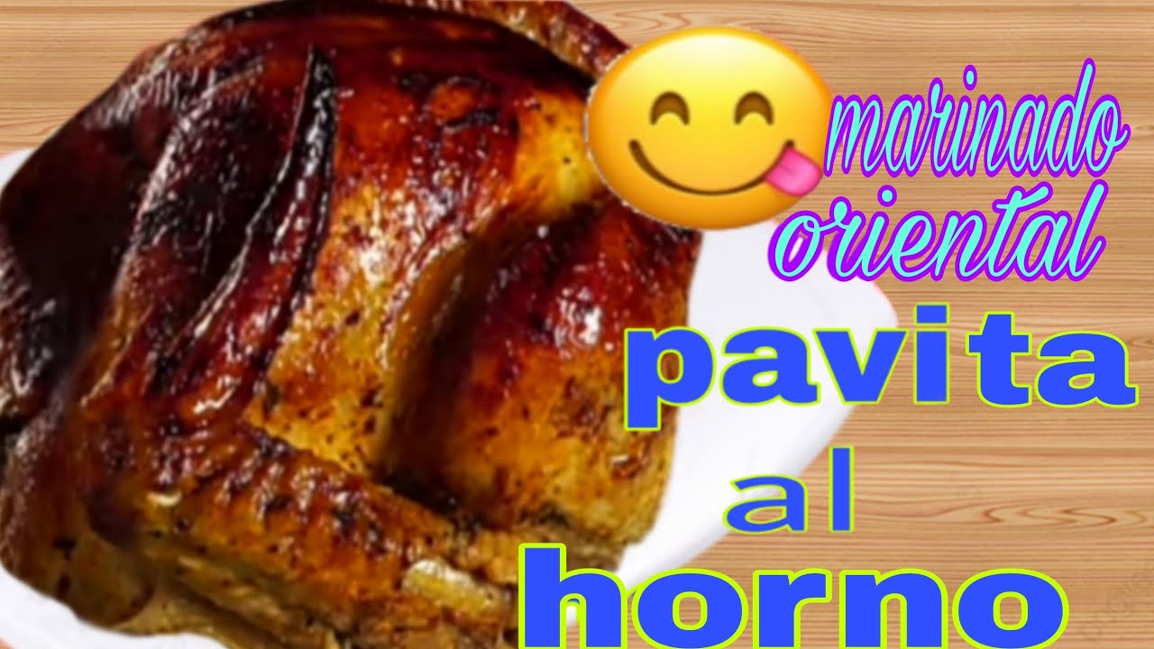 Así PREPARO mi PAVITA al HORNO Más Rico y jugoso 😋 Receta tradicional ...