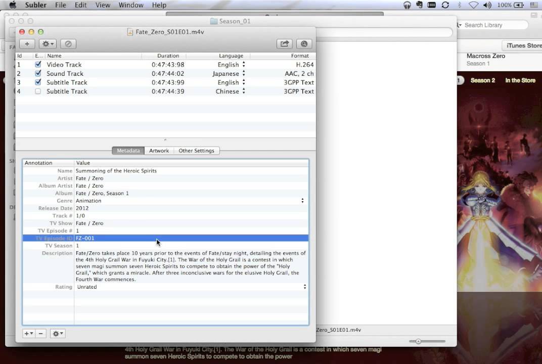 How to Make iTunes friendly TV show mp4 - YouTube
