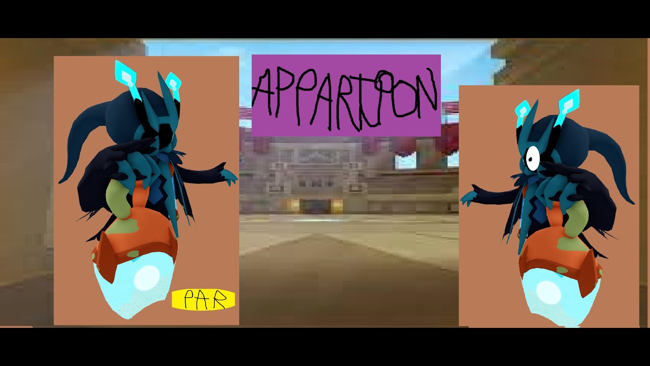 EPIC CHARONYX SWEEP~★ Paralyzed APPARTION Showdown battle! Moveset ...