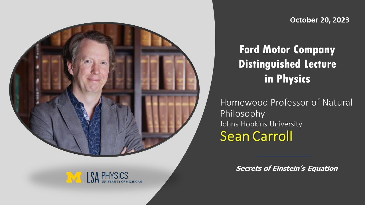 Ford Distinguished Lecture - 2023 - YouTube