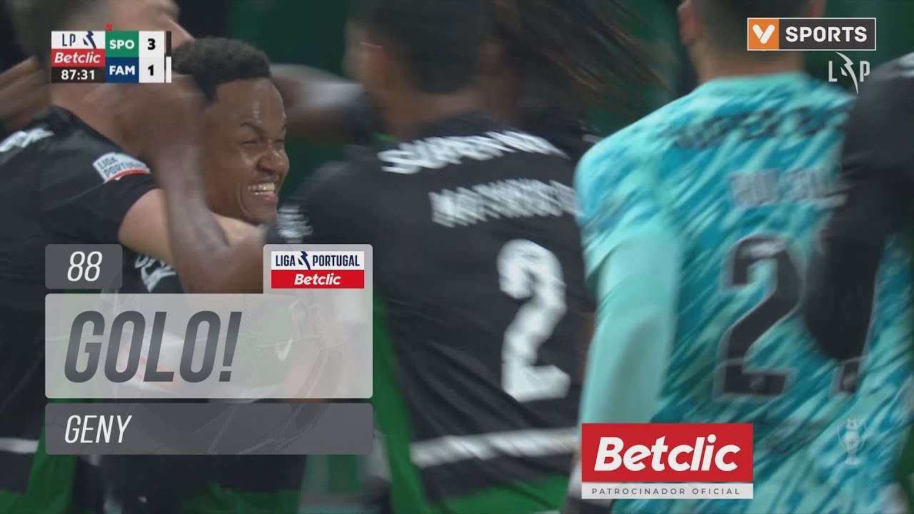 Golo Geny: Sporting (3)-1 Famalicão (Liga 24/25 #26) - YouTube