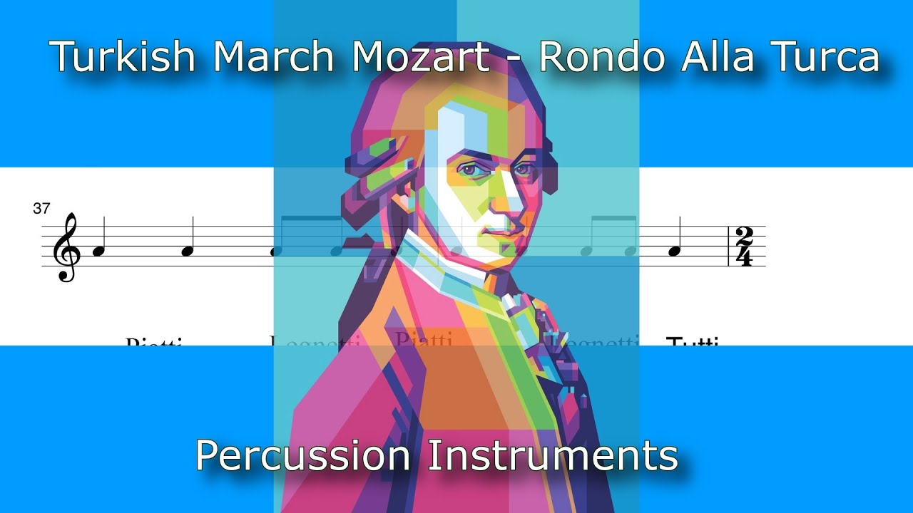 Turkish March Mozart - Rondo Alla Turca - Percussion instruments - YouTube