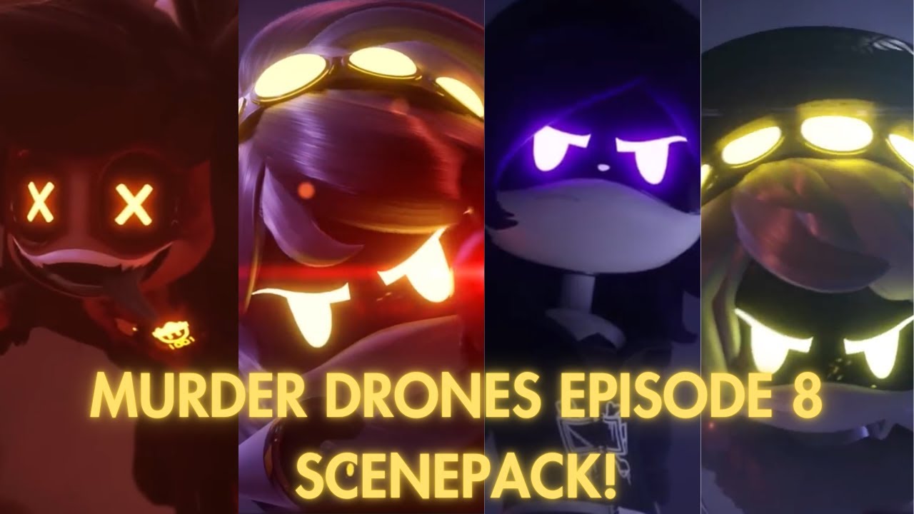MURDER DRONES EPISODE 8 FAVOURITE MOMENTS SCENEPACK! - YouTube