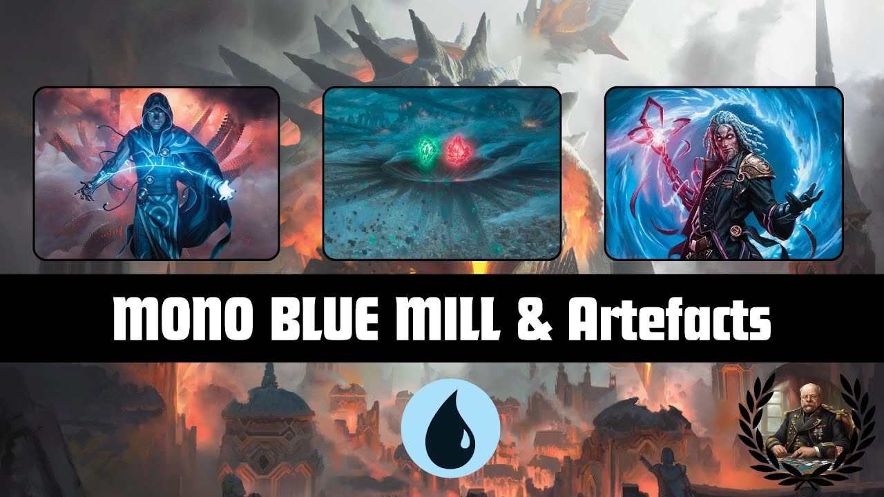 Big Mono Blue Mill Artefacts | Standard Ranked | MTGA | Magic Arena ...