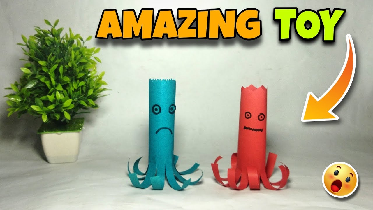 Amazing Toy Making With Paper💡| Paper Craft Video | New Idea - YouTube