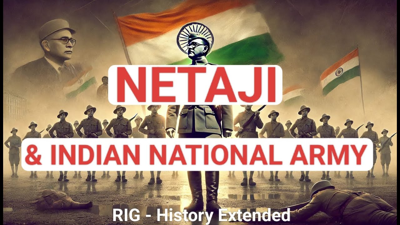 Netaji Subhas Chandra Bose & The INA: ISC Class 12 & QA #UPSC #isc # ...