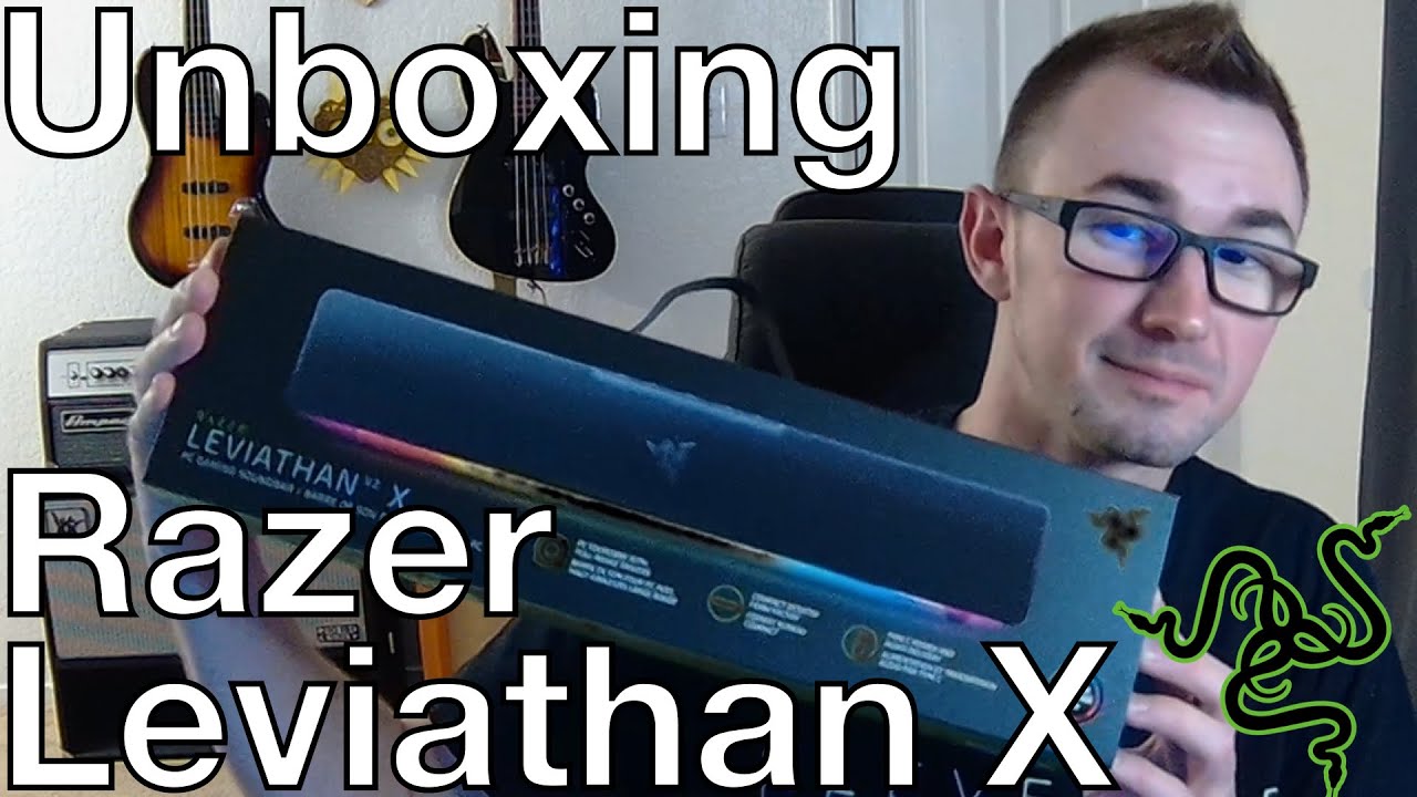 Razer Leviathan X Gaming Soundbar-Unboxing And Product Review - YouTube