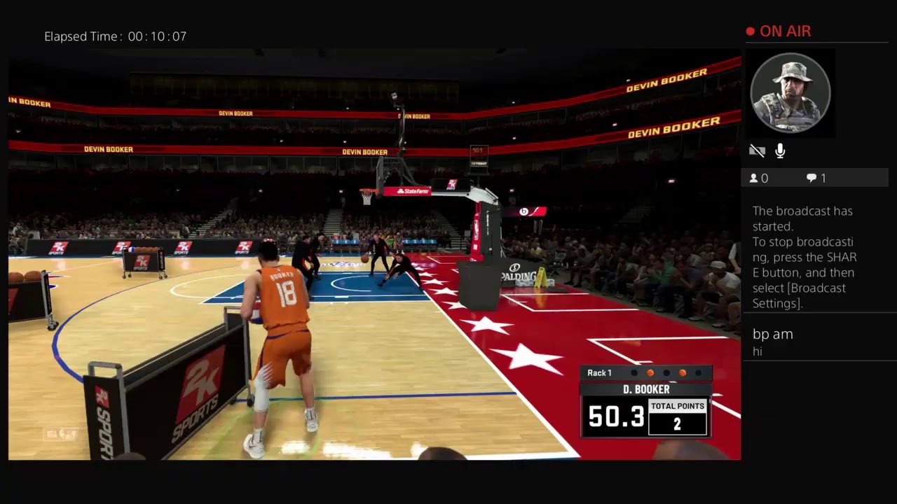 NBA 2k20 NBA All Star Weekend 3 point contest 3/25 - YouTube