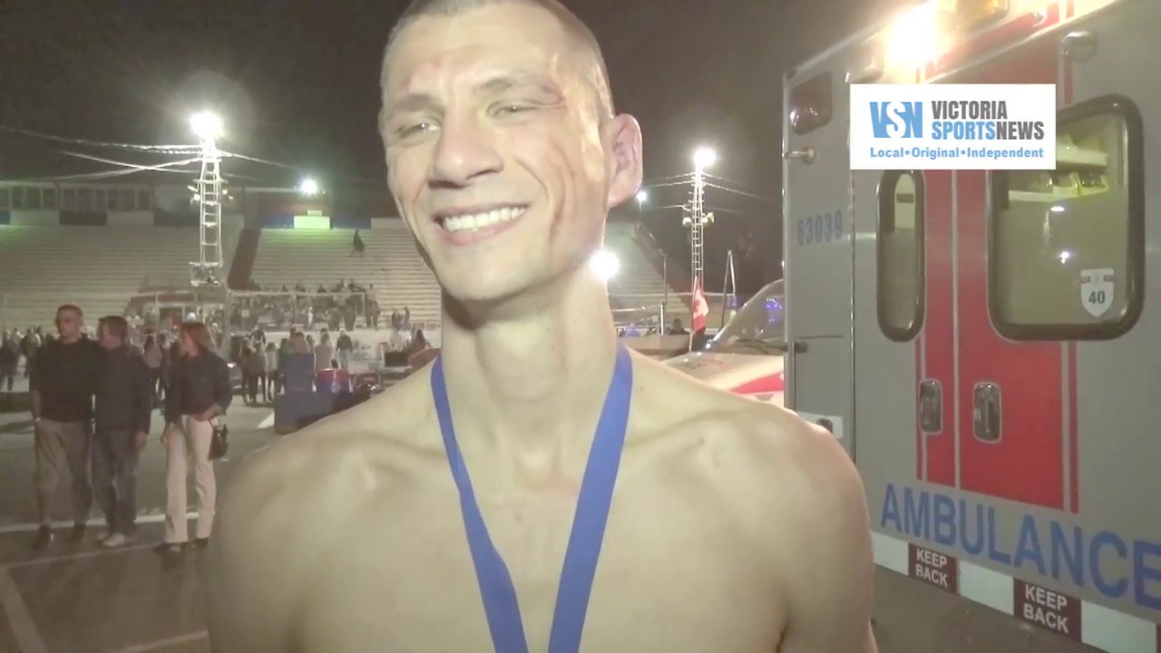 Greg Lamothe post-fight interview Slugfest VIII - IKF World Title win ...