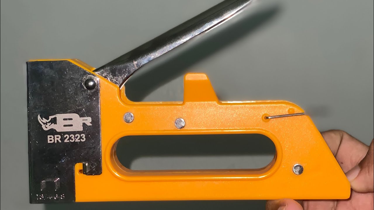 Project inventor. (STAPLER GUN). By afif and din - YouTube