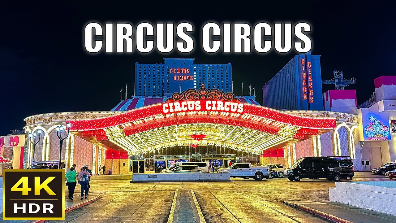 Circus Circus Las Vegas Walk - May 2024 - YouTube