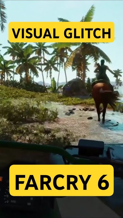 Weird visual glitches (Far Cry 6 Co-Op) - YouTube