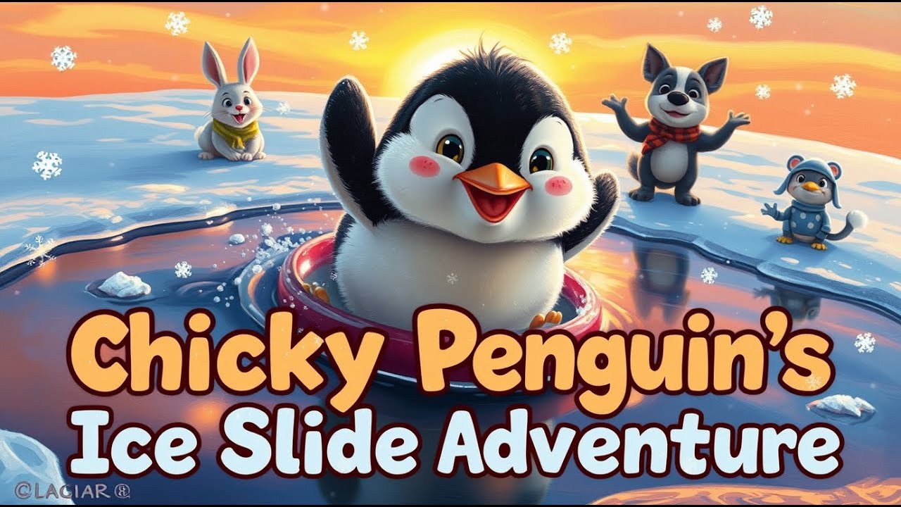 🐧 Chicky Penguin’s Icy Slide Adventure! ️ | Fun Kids Rhyme & Sing-Along ...