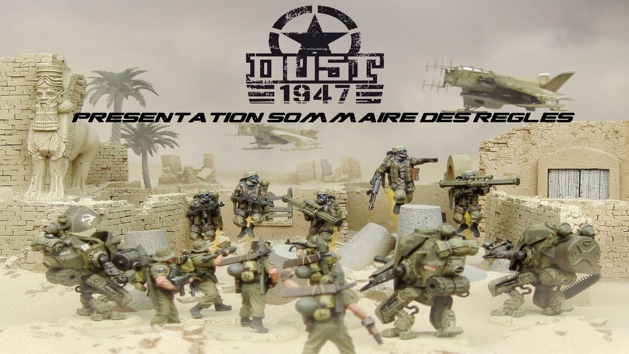 Dust 1947: Présentation sommaire du livre de règles - YouTube