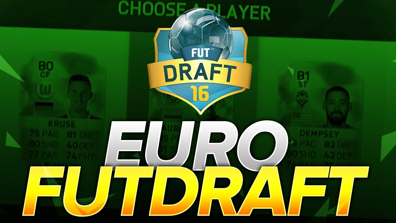 REAL MADRID TRIO| Euro 2016 Futdraft | Fifa 16 - YouTube