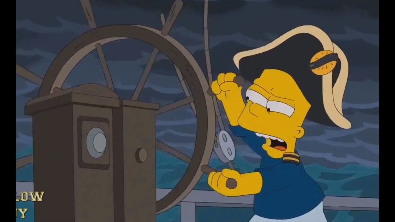 The Simpsons - Return After Stormy Day! - YouTube