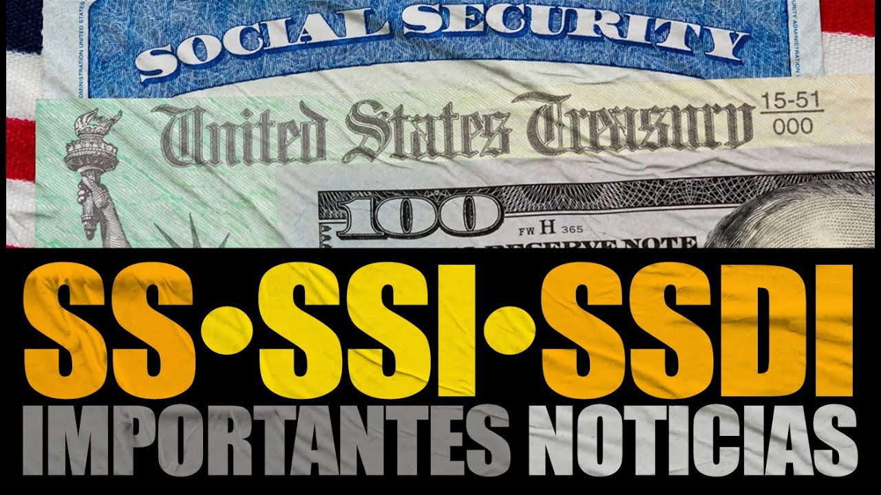 SSI, SSDI, SS, SEGURO SOCIAL de Estados Unidos importancias y desafios ...