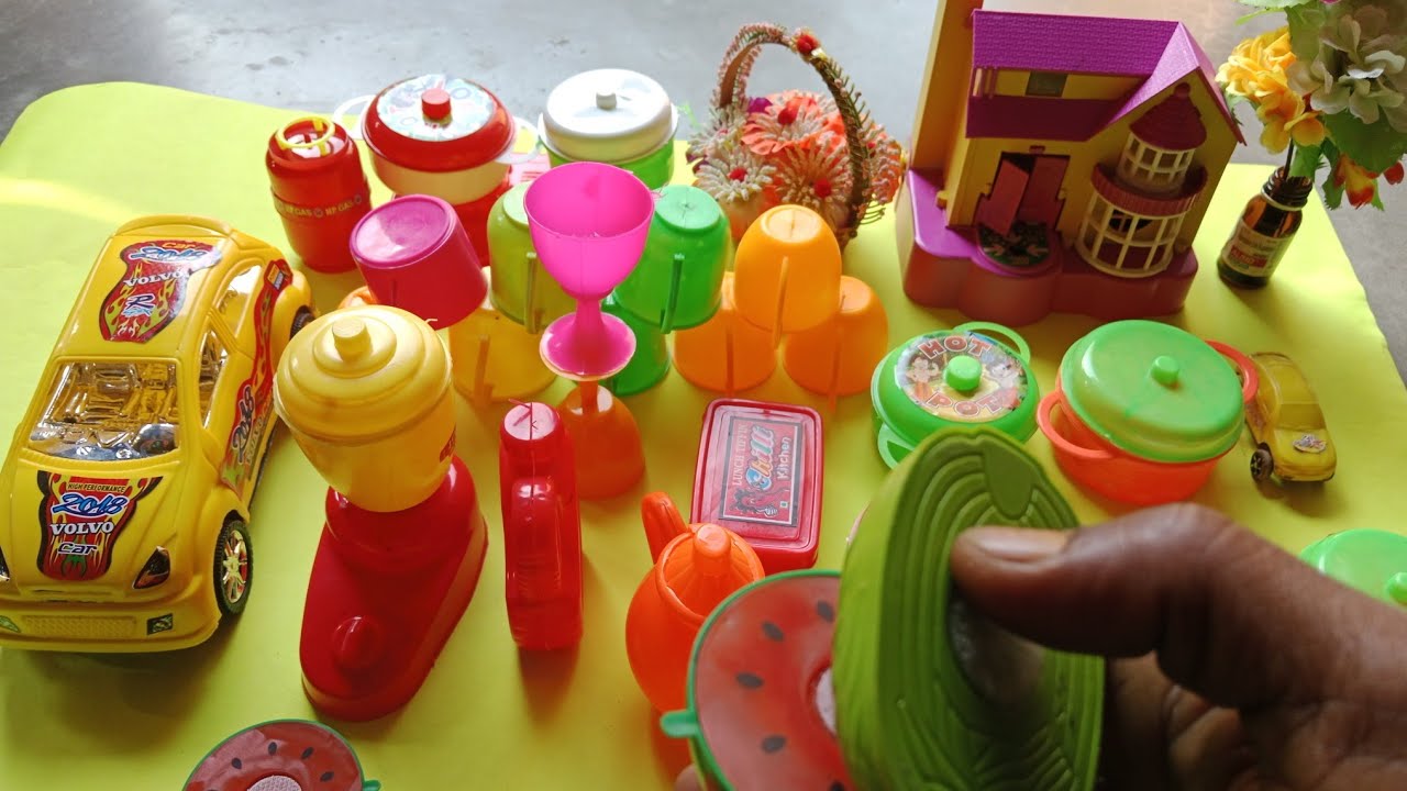diy unboxing amazing mini kitchen set review, @doliyon miniature kids ...