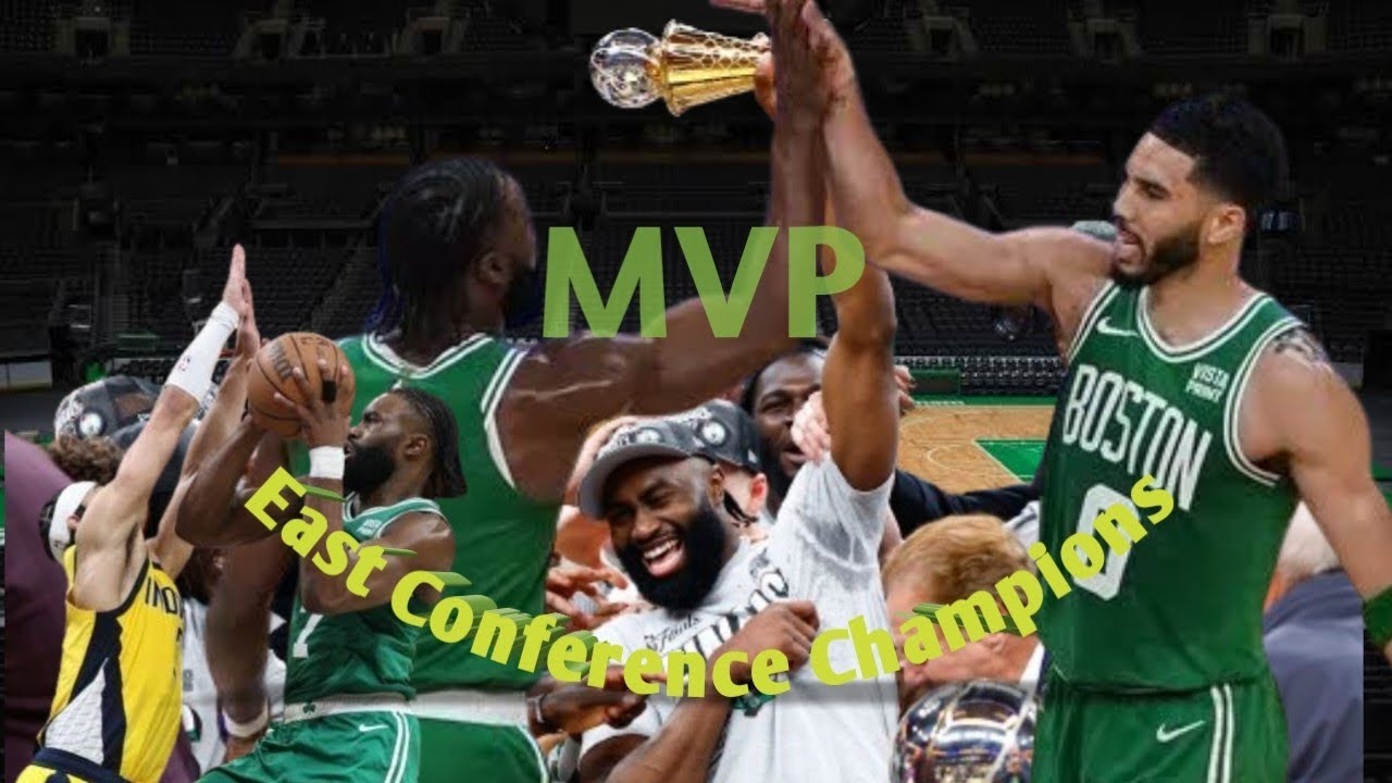 The Boston Celtics is the Champion for East Conference!! Jaylen Brown ...