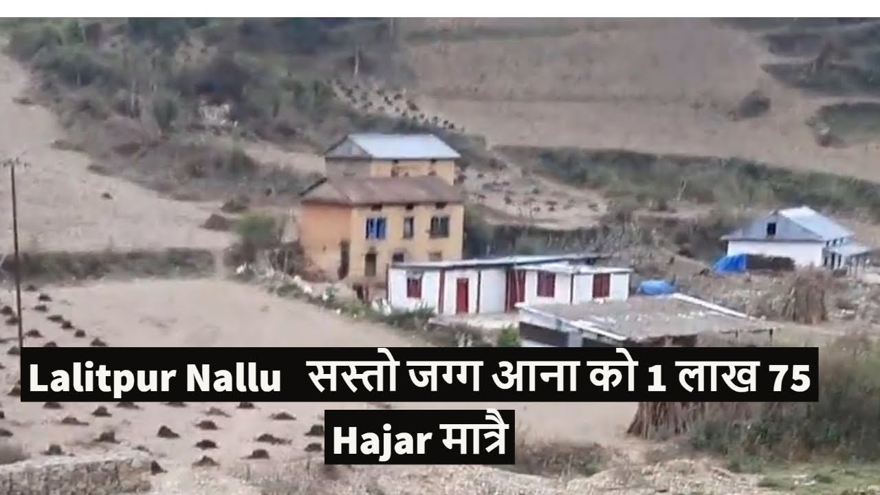 👉Bikri Bhaisakeyo || Lalitpur Nallu सस्तो जग्ग आना को 1 लाख 75 Hajar मात्रै - YouTube