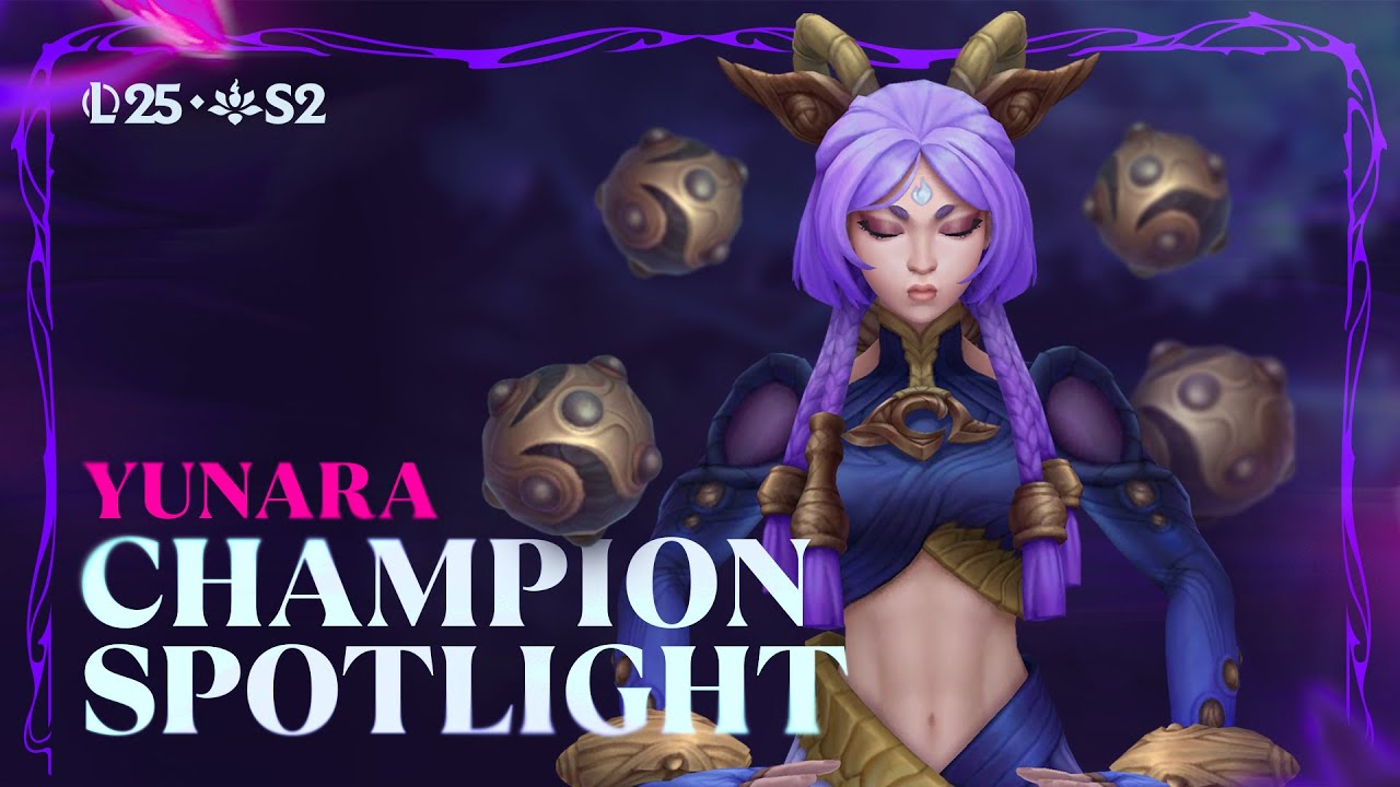 Yunara Champion Spotlight | Gameplay - League of Legends - YouTube