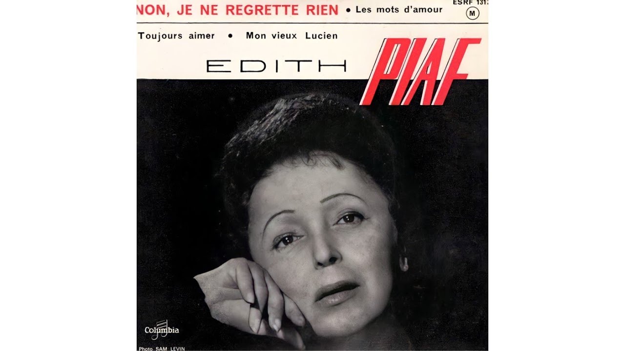 Edith Piaf - Non, Je Ne Regrette Rien (1959) - YouTube