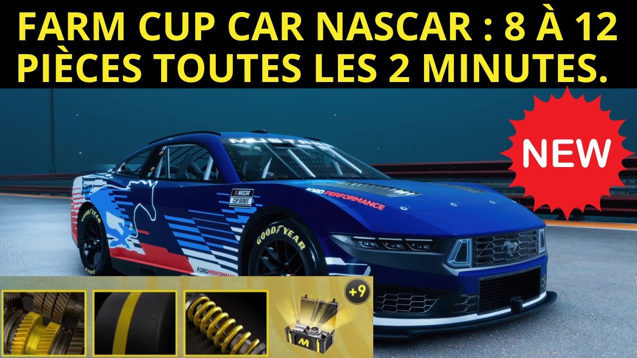 TCM FARM CUP CAR NASCAR : 8 À 12 PIÈCES TOUTES LES 2 MINUTES. TUTO PAS ...