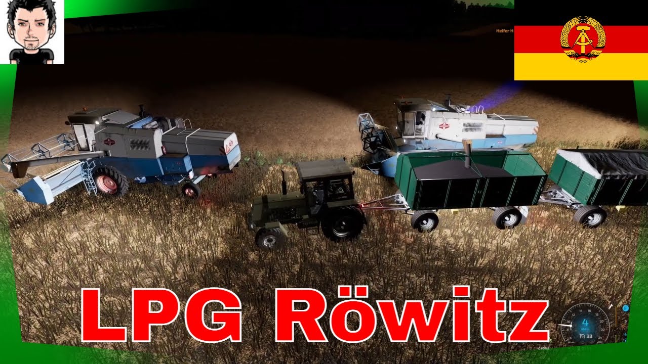 LS22 DDR Landwirtschaft auf der LPG Röwitz #9 #Farming Simulator 22 ...