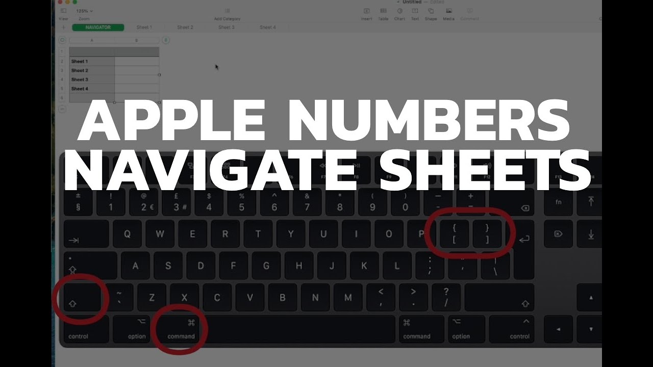 Apple Numbers Tutorial | Navigate multi sheets - YouTube
