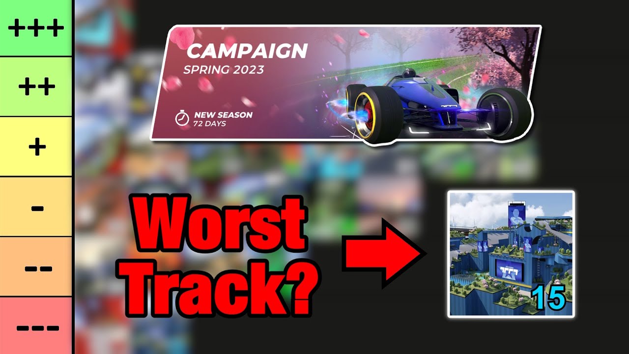 Ranking Every Trackmania Spring 2023 Track - YouTube