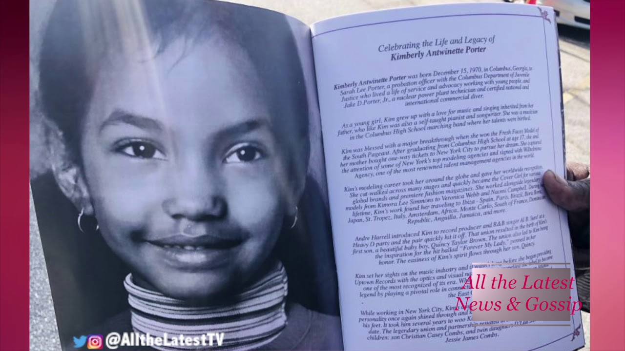 EXCLUSIVE PHOTOS FROM KIM PORTER'S FUNERAL PLUS DIDDY'S FULL EULOGY ...