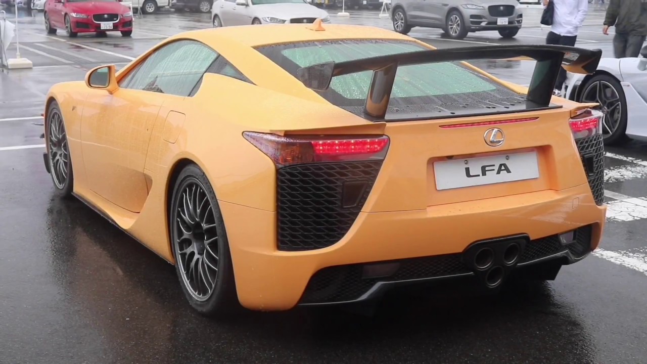 【超貴重】LFA ニュルパケ エンジンスタート 空ぶかし LFA Nurburgring Package Engine start and ...