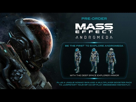 Mass Effect Andromeda - Preorder Trailer | Deep Space Explorer Armour ...
