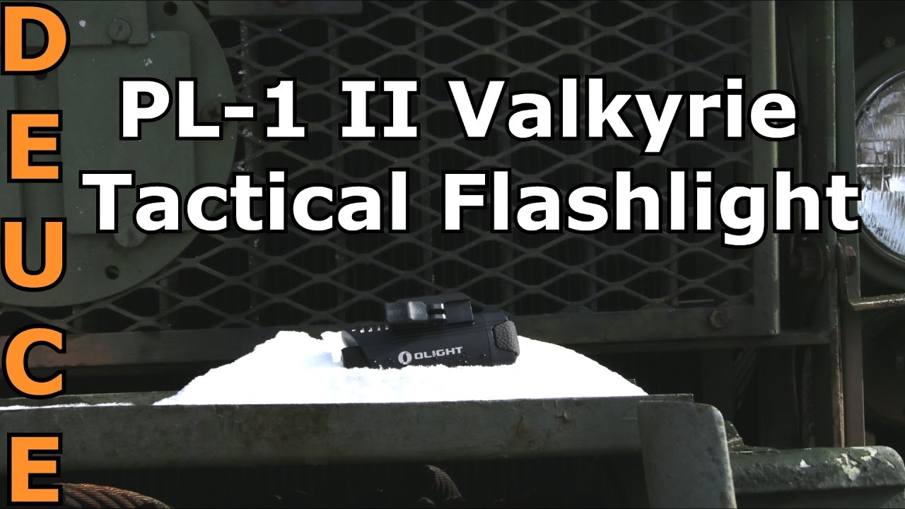 OLIGHT PL-1 II Valkyrie Tactical Flashlight Review - YouTube