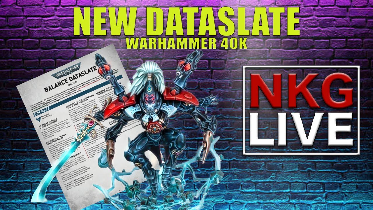 New Dataslate Warhammer 40K - Games Workshop made a big mistake | NKG ...