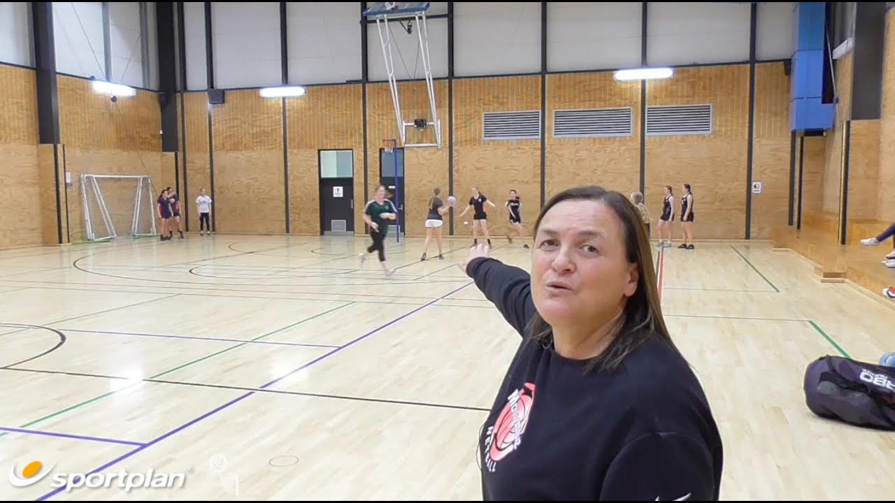 Circle Edge End Netball Drills - YouTube