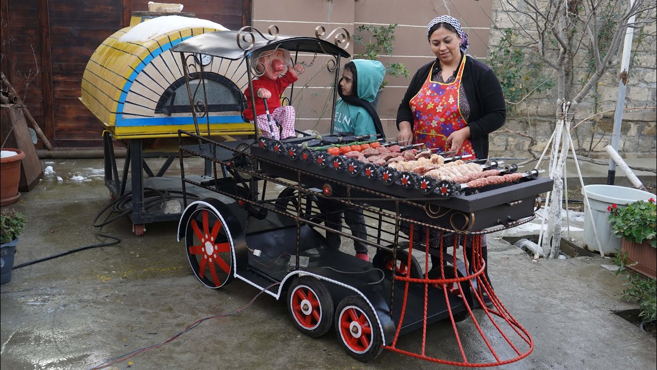 How to Built a Multifunctional Miracle Barbecuer - YouTube