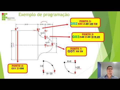 Programação G01, G02 e G03 - YouTube