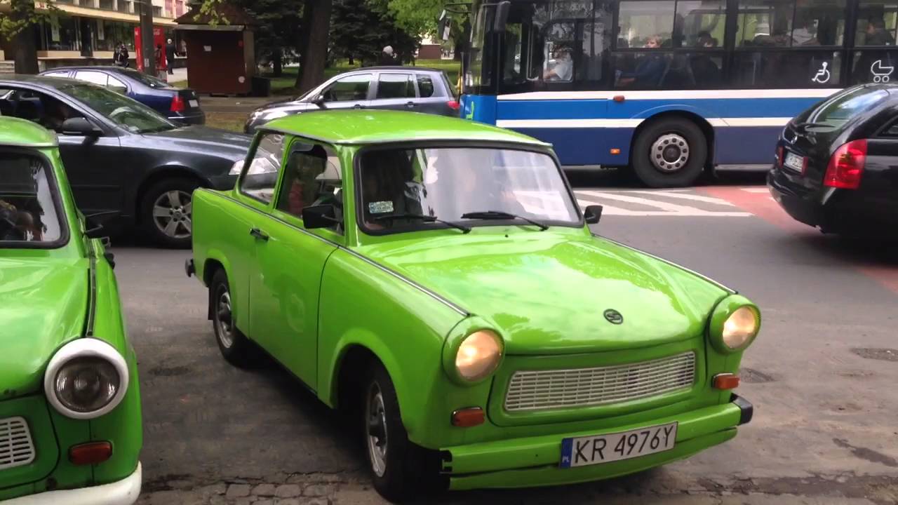 Trabant i Krakow - YouTube