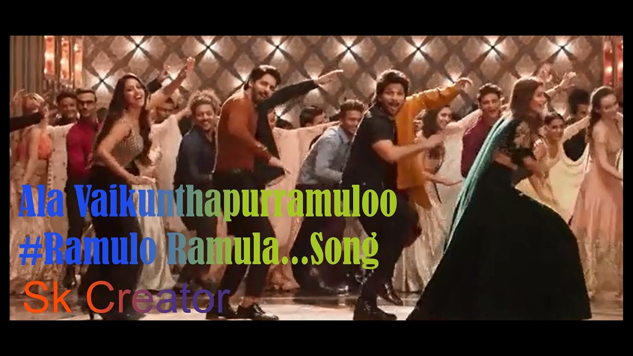 #AlaVaikunthapurramuloo - Ramuloo Ramulaa Hindi Video Song #alluarjun ...
