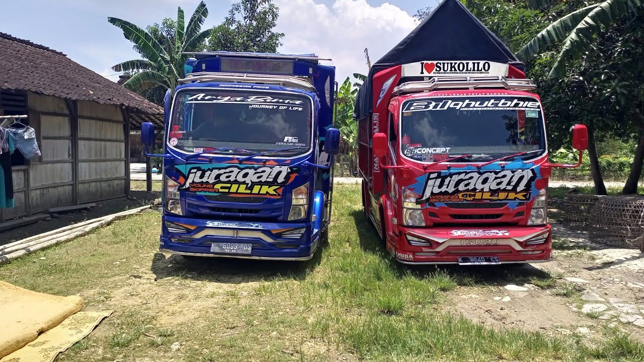Truck biru sangar (juragan cilik)!!!!!??? - YouTube