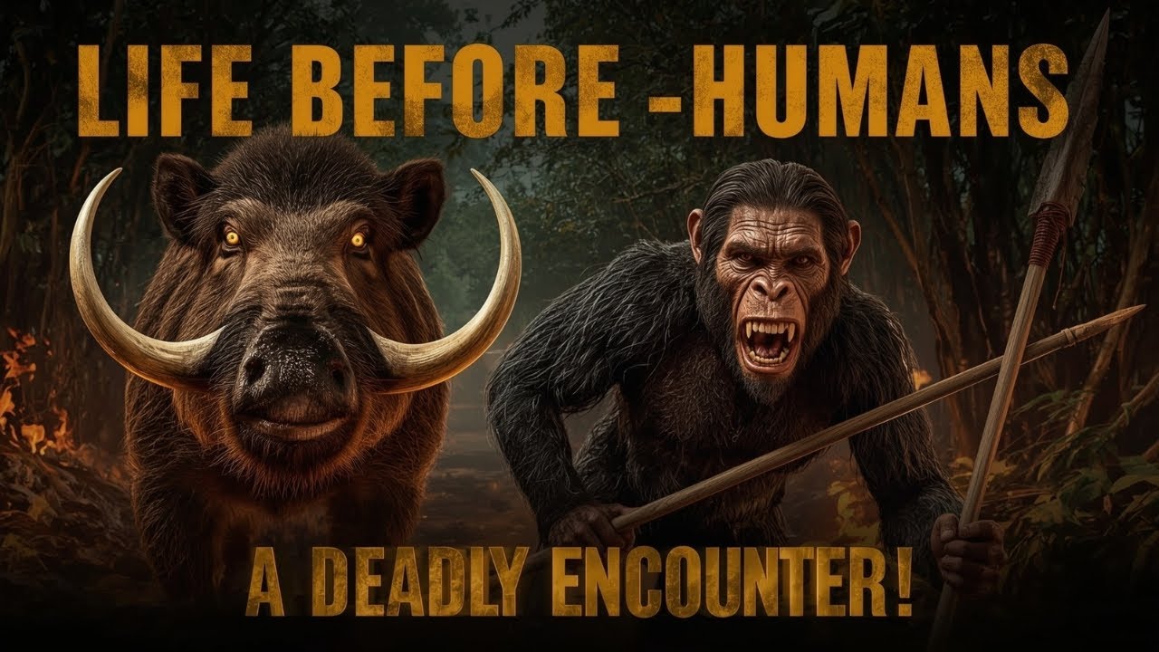 Life Before Humans | 3.2 Million Years Ago | The Giant Saber - Tusked ...